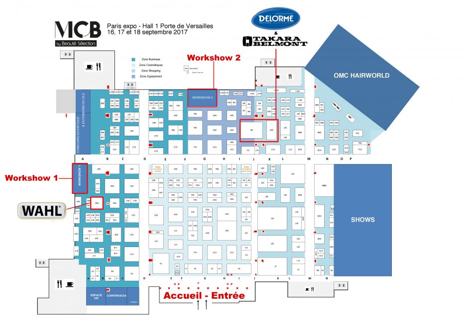 MCB 2017 - Le Programme du Mondial Coiffure Beauté
